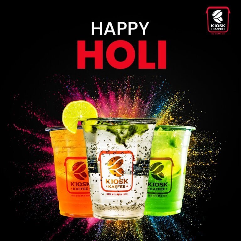 Celebrate Holi 2025 with Kiosk Kaffee Mocktails and Drinks